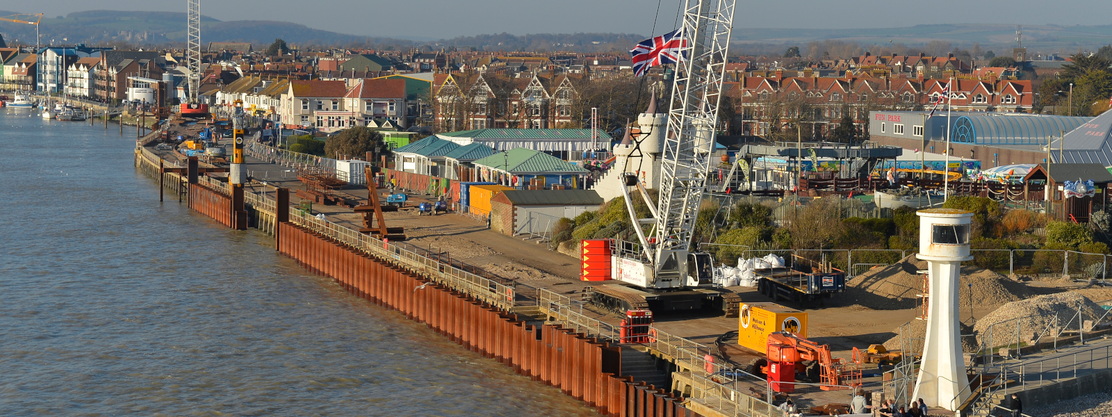 Littlehampton Tidal Flood Defences, UK | 2014 | ArcelorMittal Sheet Piling