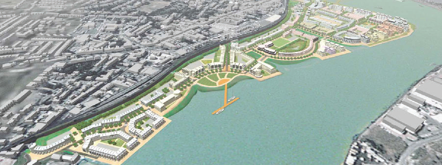 Rochester Riverside Regeneration, UK | 2009 | ArcelorMittal Sheet Piling