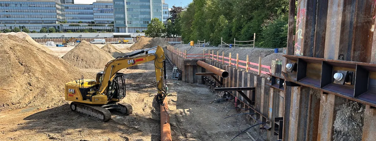 Installations temporaires | ArcelorMittal Palplanches