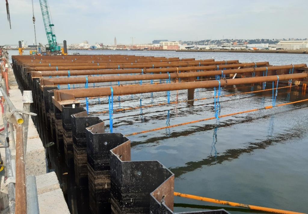 Off-centre anchoring of AZ sheet pile walls | ArcelorMittal Sheet Piling