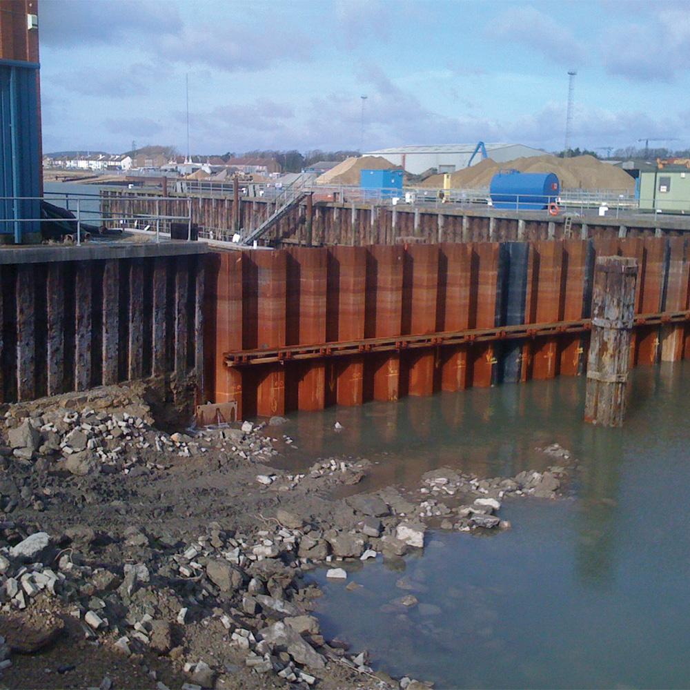 Sustainable ports | ArcelorMittal Sheet Piling