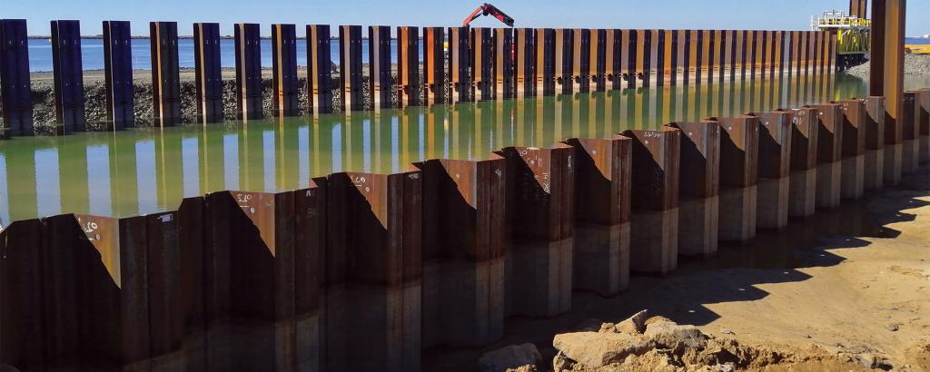 Sustainable ports | ArcelorMittal Sheet Piling